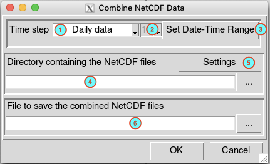 Combine Multiple CDT NetCDF Format Files Into One
